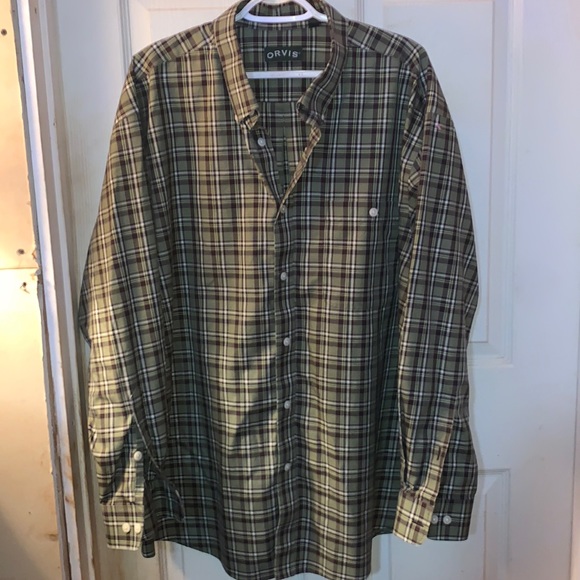 Orvis | Shirts | Orvis Long Sleeve Shirt 0 Cotton | Poshmark